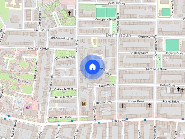 Whitehill Place, Dennistoun, Glasgow, G31