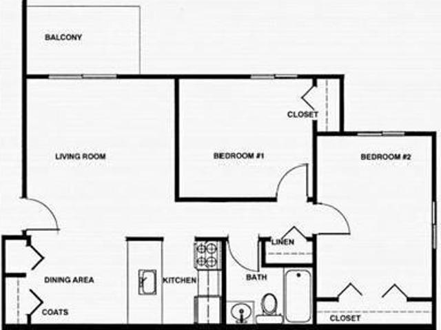 Whitehills II 2 Bedroom Apartment for Rent at 320 Alger St, Howell, MI 48843