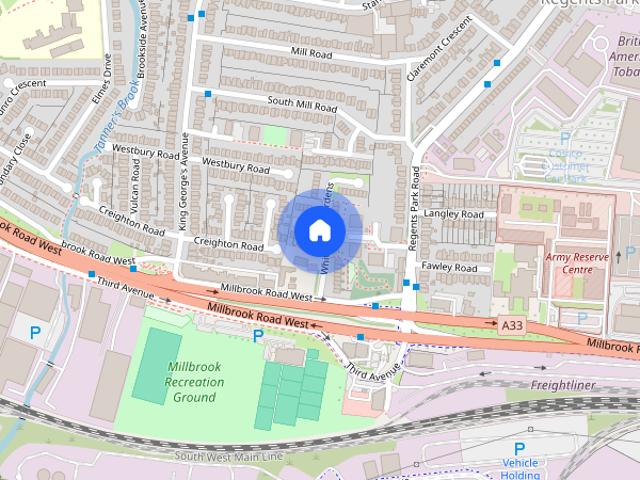 Whitehouse Gardens, Millbrook, Southampton, SO15