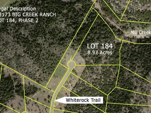 Whiterock Trl Lot 184, Kingsland, TX 78639