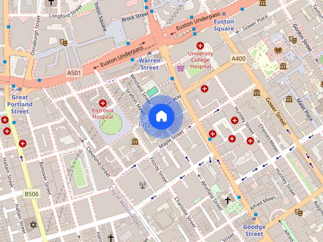 Whitfield Street, Fitzrovia, W1T