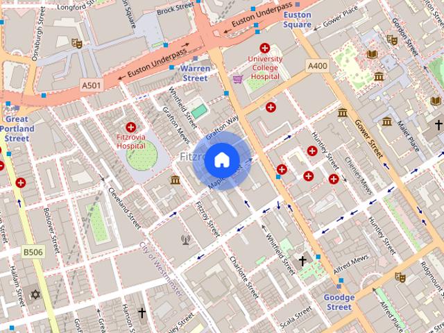 Whitfield Street, Fitzrovia & Covent Garden