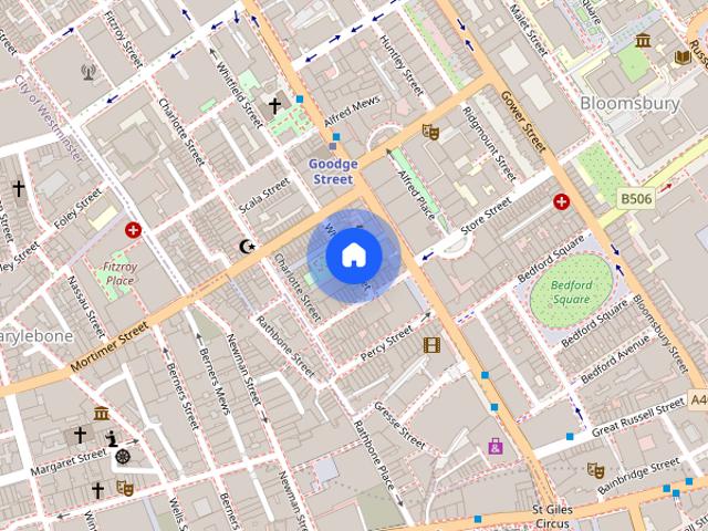Whitfield Street, London, W1T