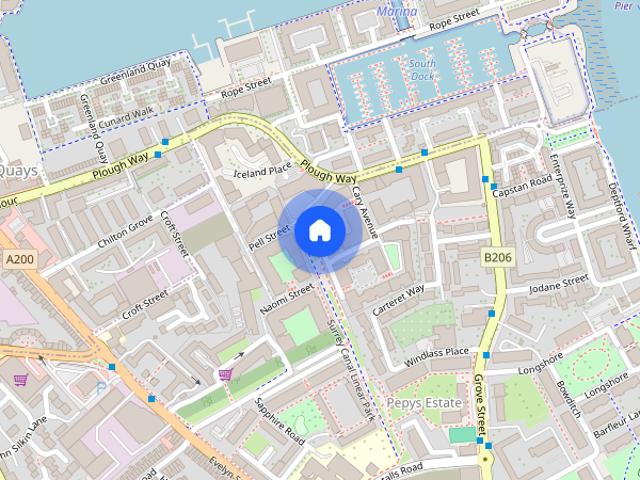Whiting Way Surrey Quays SE16