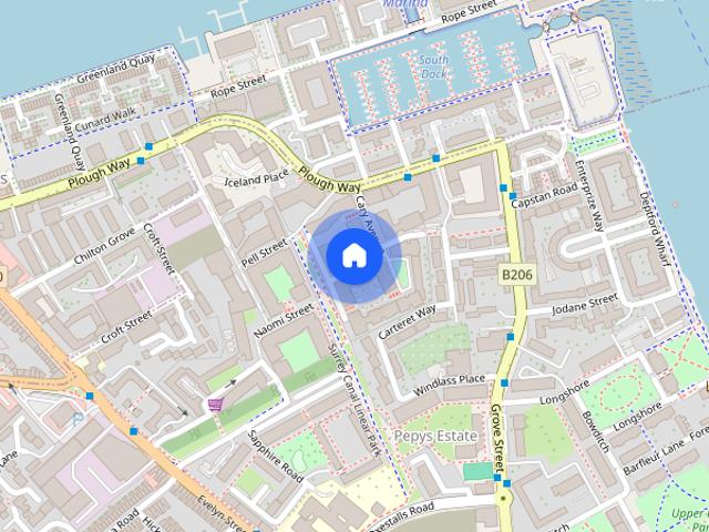 Whiting Way, Surrey Quays, SE16