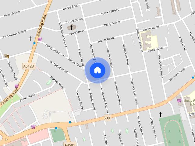 Whitworth Road, Northampton