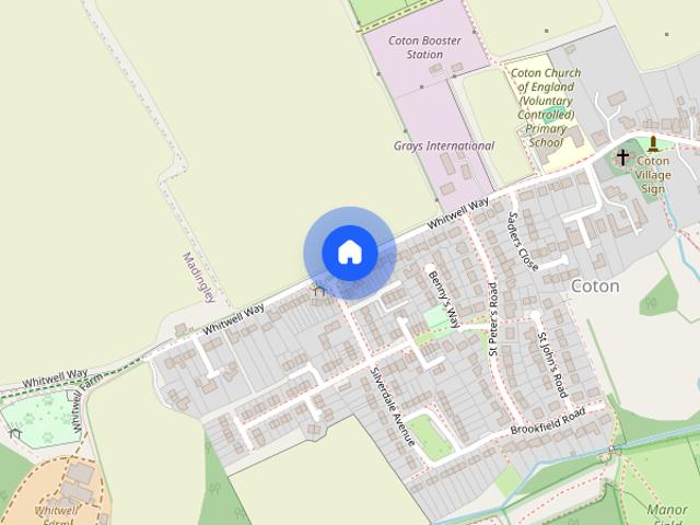 Whitwell Way, Coton, Cambridge, CB23