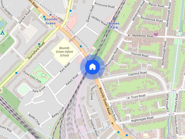 Whittington Road, Bounds Green N22
