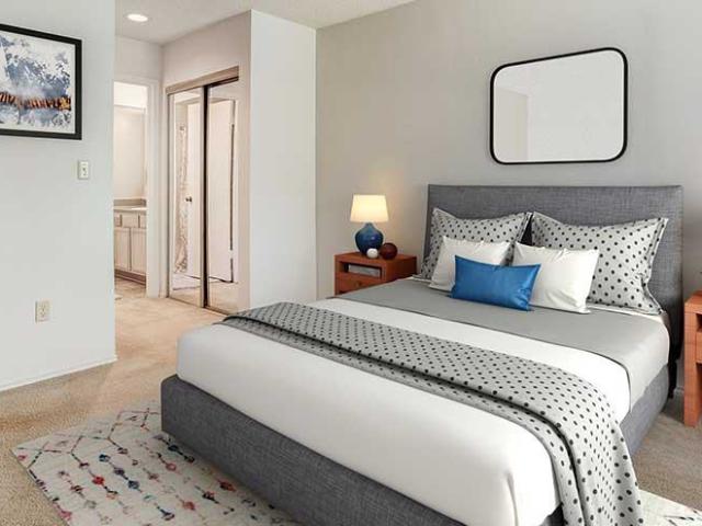 Whispering Lake 2 Bedroom Apartment for Rent at 10415 E 43rd St, Kansas City, MO 64133 Riss Lake