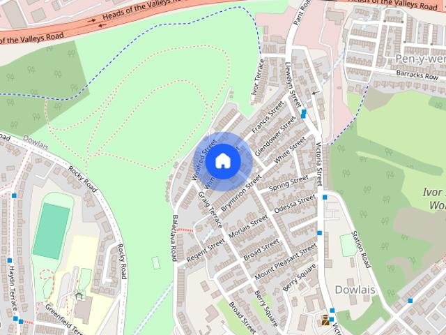 Wimbourne Street, Dowlais, Merthyr Tydfil, CF48