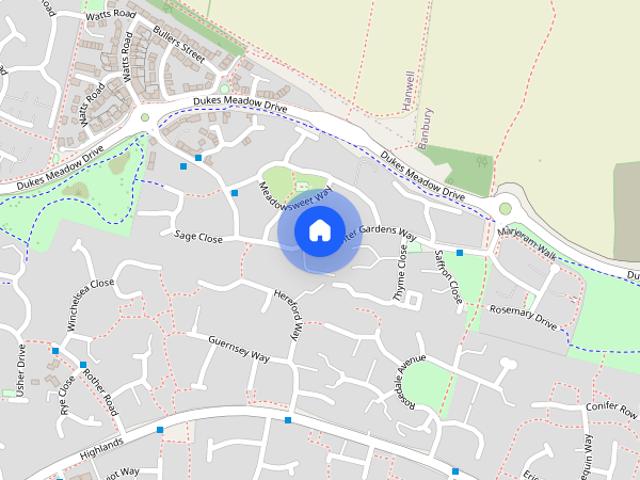Winter Gardens Way, Banbury