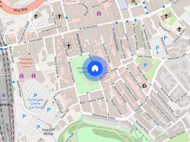 Winckley Square, Preston, Lancashire, PR1
