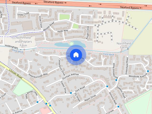 Winchester Way, Sleaford, Lincolnshire