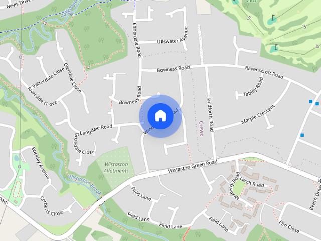 Windermere Road, Wistaston, Crewe