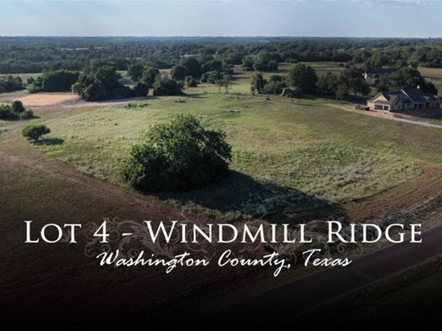 Windmill Rdg Lot 4, Brenham, TX 77833
