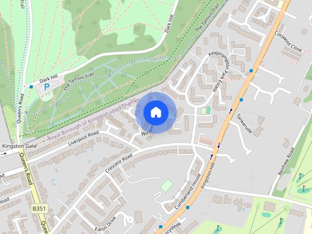 Windmill Rise, North Kingston, Kingston upon Thames, KT2
