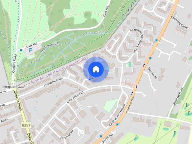 Windmill Rise, North Kingston, Kingston upon Thames, KT2