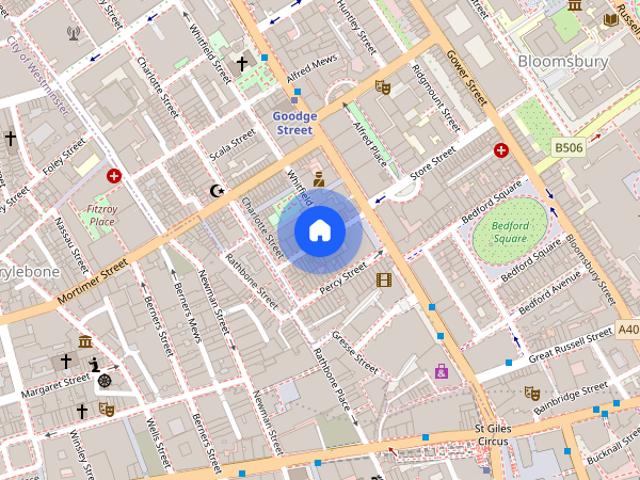 Windmill Street, Fitzrovia & Covent Garden