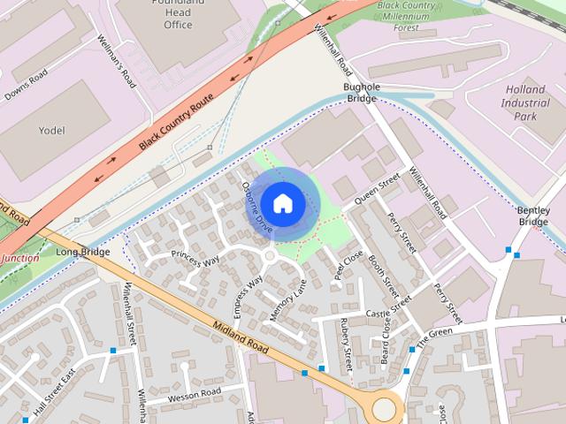 Windsor Walk, Wednesbury, West Midlands, WS10
