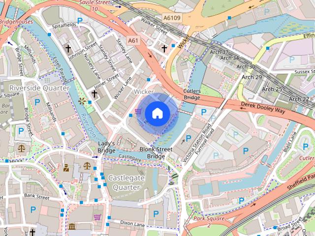 Wicker Riverside, 2 North Bank, Sheffield, S3 8JA