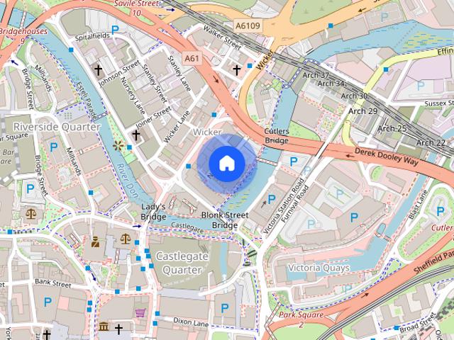 Wicker Riverside, 2 Northbank, Sheffield, S3 8JA