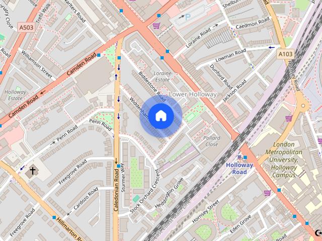 Widdenham Road, Holloway, London, N7