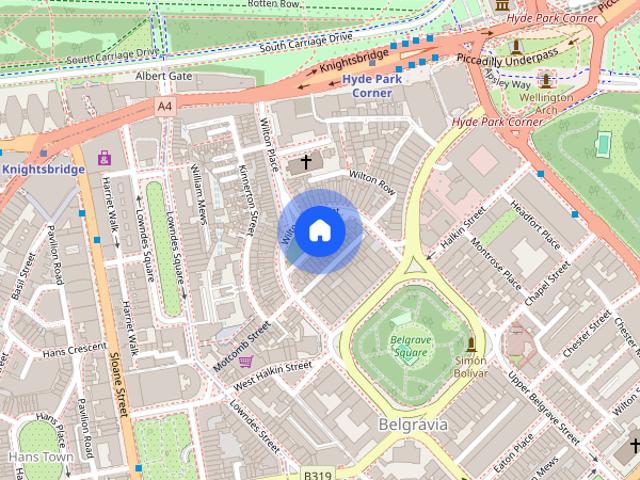 Wilton Crescent, Knightsbridge, SW1X
