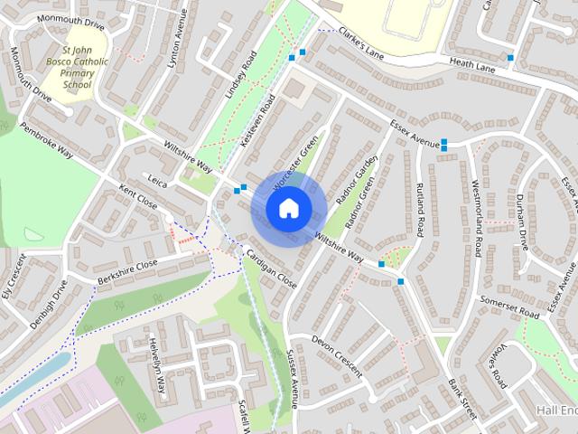 Wiltshire Way, West Bromwich, West Midlands, B71