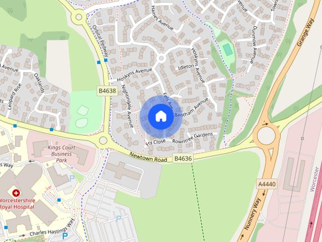 Wilberforce Place, Worcester, WR4