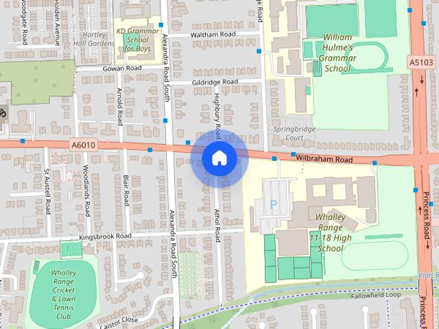 Wilbraham Road, Whalley Range