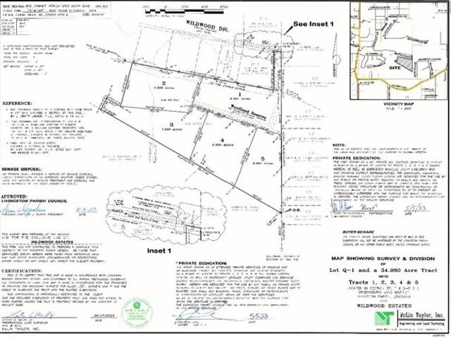 Wildwood Dr Lot 1, Denham Springs, LA 70726