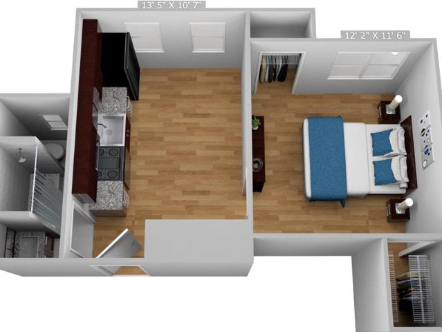 Willett Apartments Large Studio