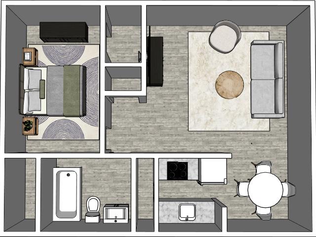 Willow Park Apartments 2 Bedroom Apartment for Rent at 4814 Kristie Dr, Del City, OK 73115