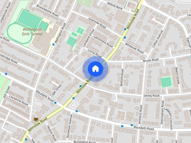 Wilmslow Road, Manchester, Greater Manchester, M14