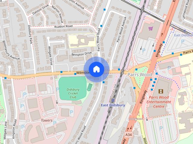 Wilmslow Road, Manchester, Greater Manchester, M20