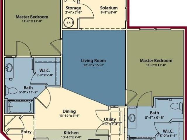 Wilsondale I 2 Bedroom Apartment for Rent at 1220 N King St, Hampton, VA 23669 Willow Oaks