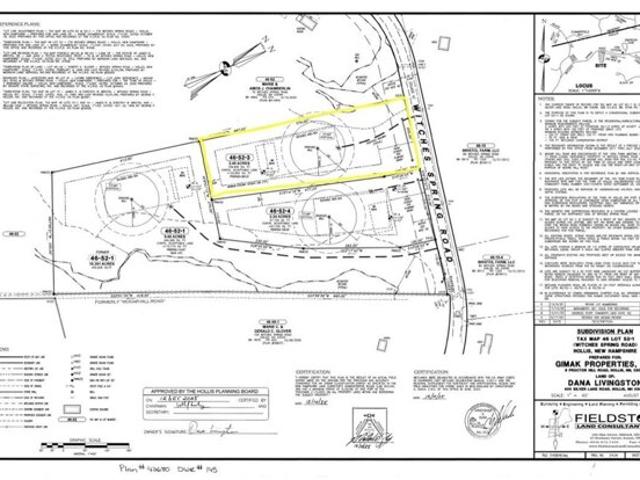 Witches Spring Rd, Hollis, Plot For Sale
