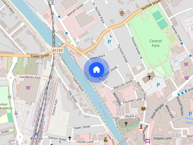 Witham place, Boston, PE21