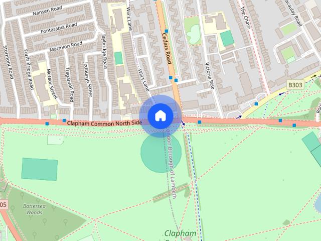 Wix's Lane, Clapham Common, London, SW4