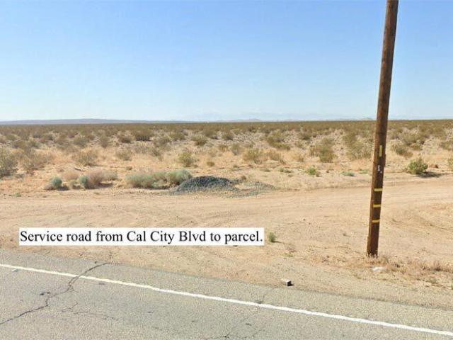 Wonder Ave, S/O Cal City Blvd