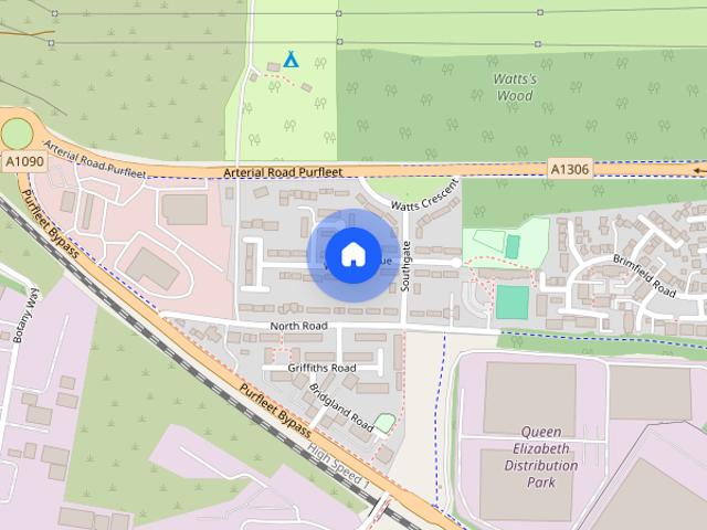 Wood Avenue, Purfleet on Thames, Essex, RM19