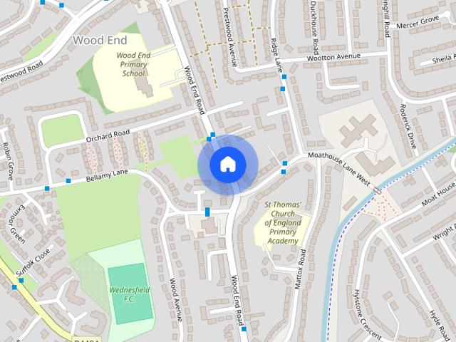 Wood End Road, Wolverhampton, WV11