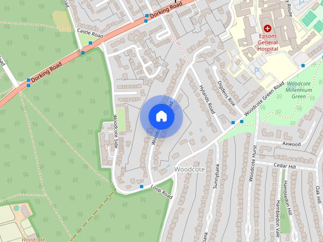 Woodcote Park, Epsom, KT18
