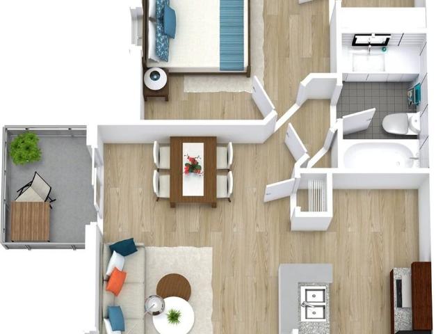 Woodcrest Village 1 Bedroom Apartment for Rent at 2325 Woodcrest Walk, Lithonia, GA 30058