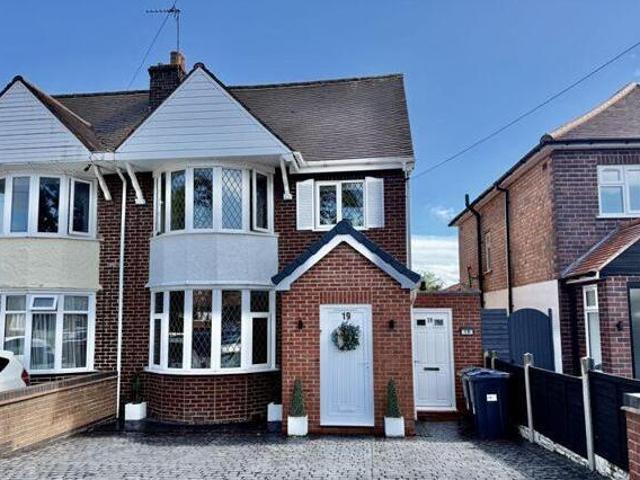 Woodacre Road, Birmingham, 3 Bedroom Semi detached