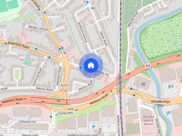 Woodbridge Hill, Guildford, GU2