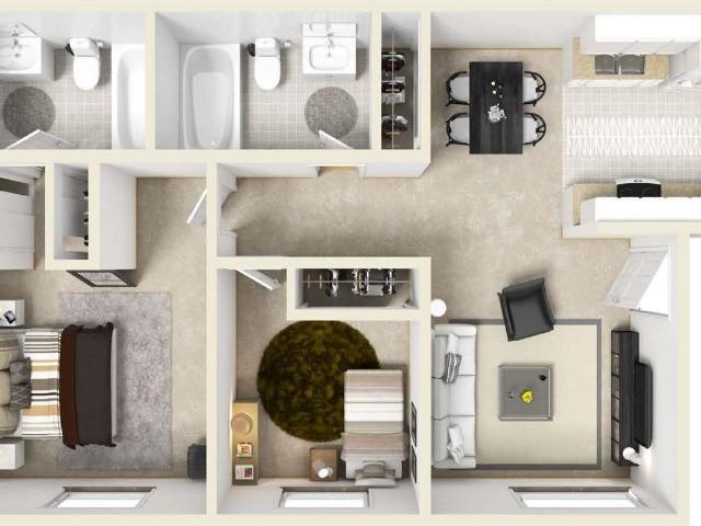 Woodglen at the Meadows 2 Bedroom Apartment for Rent at 6316 Mariposa Ave, Citrus Heights, CA 95610