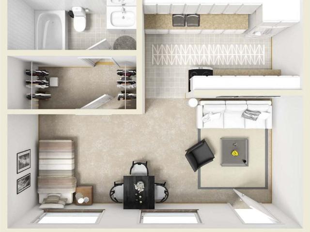 Woodglen at the Meadows Studio Apartment for Rent at 6316 Mariposa Ave, Citrus Heights, CA 95610