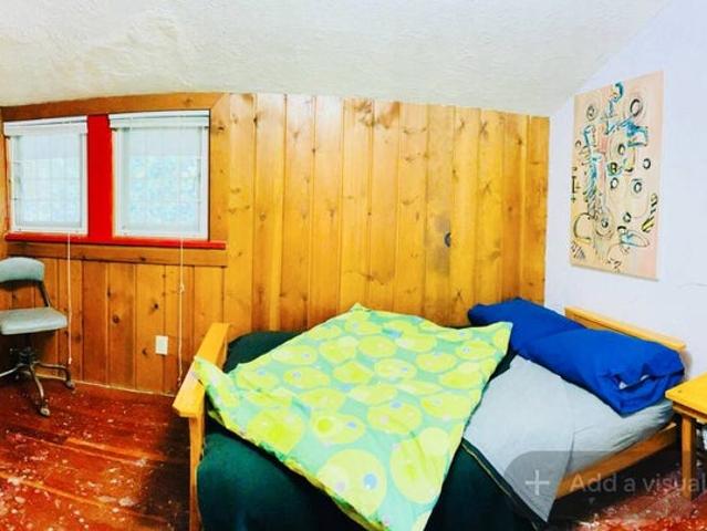 wooden room in cabin haus