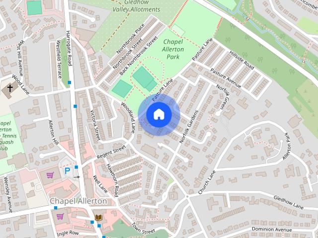 Woodland View, Leeds, West Yorkshire, UK, LS7